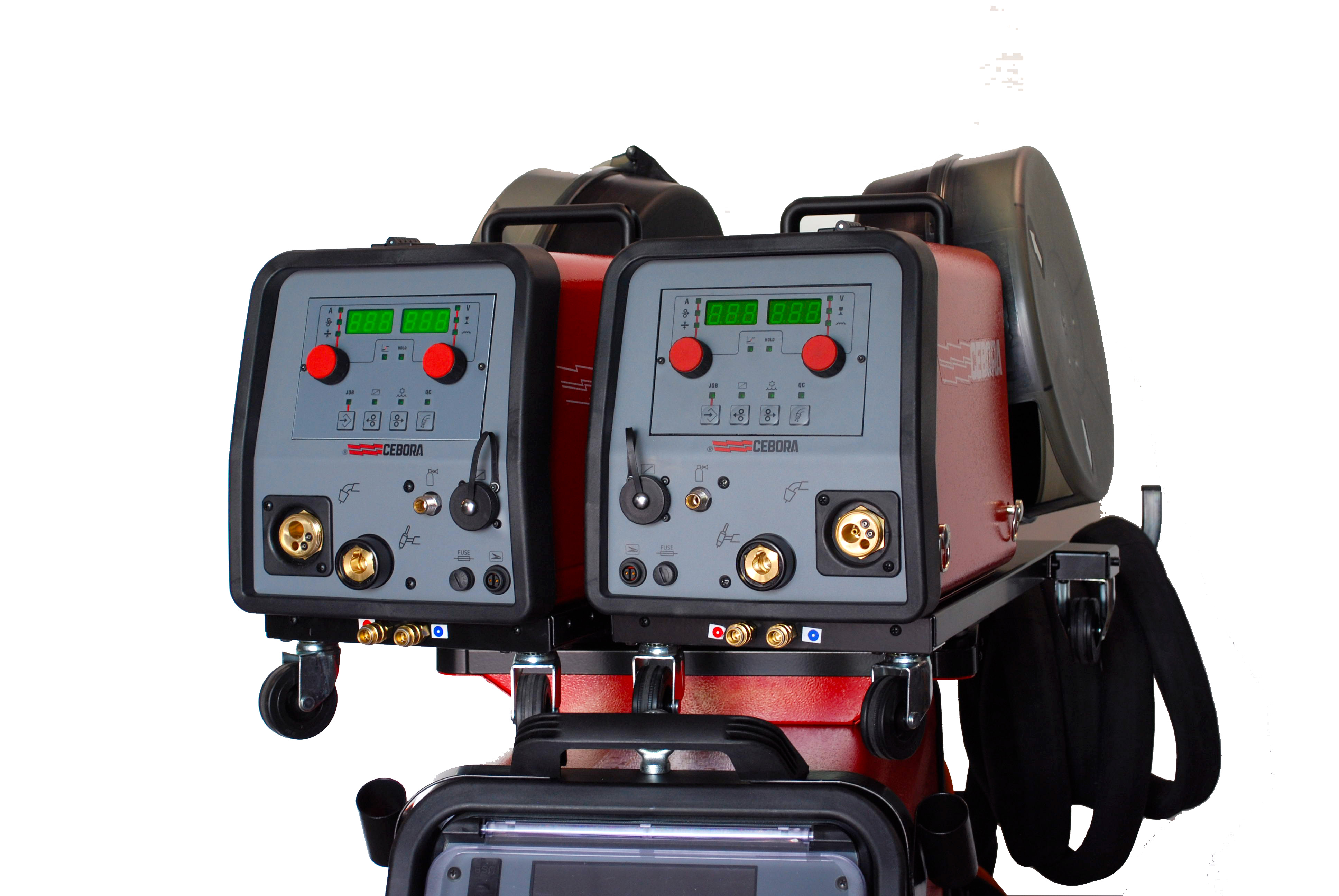 Double wire feeder-unit kit — English