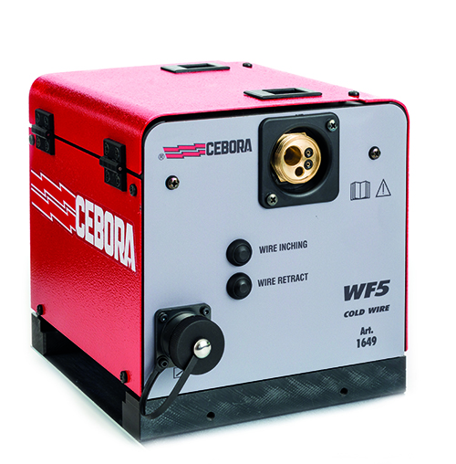 Robot wire feeder WF5 with 4-roller wire feeder — English